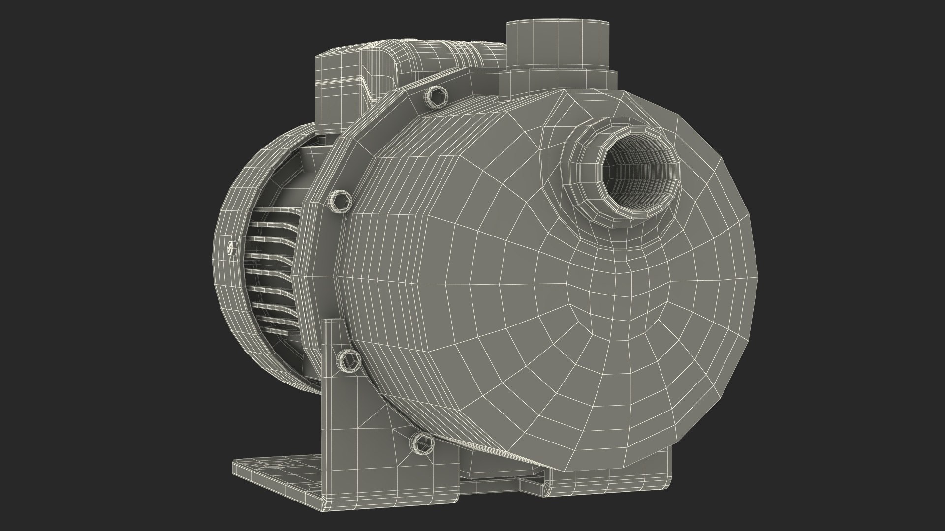 Centrifugal Water Pump 3D Model - TurboSquid 2131611