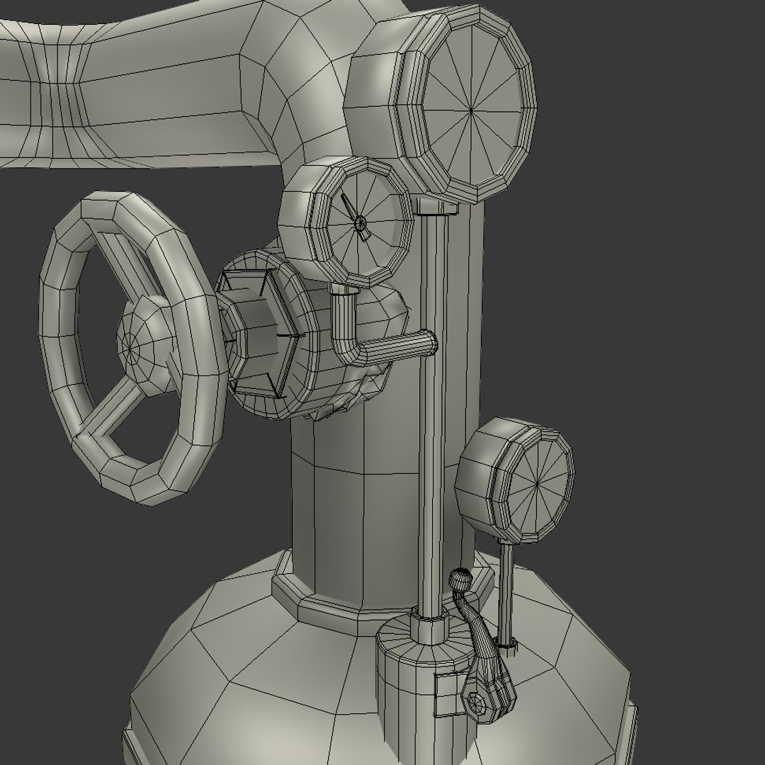 Pipes Mixing Barrel 3D Model - TurboSquid 1290176
