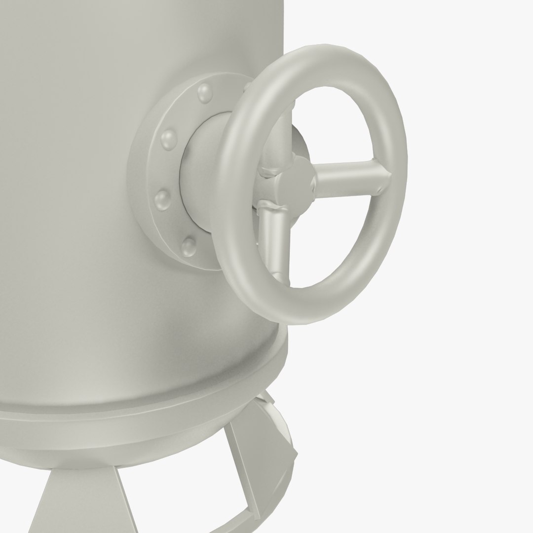 Pipes Mixing Barrel 3D Model - TurboSquid 1290176