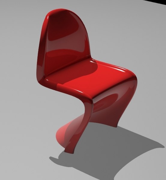 modern chair 3d max