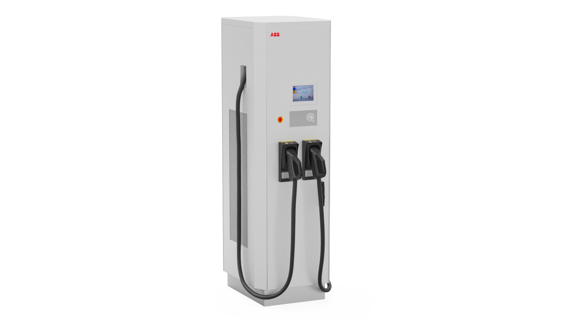 ABB Terra 94 CC EV Electric Car Charging Station Model - TurboSquid 2277574