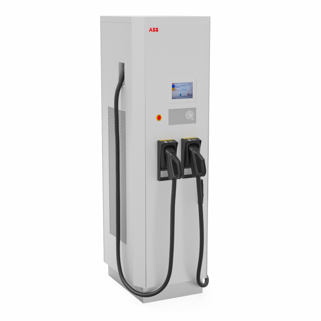 ABB Terra 94 CC EV Electric Car Charging Station Model - TurboSquid 2277574