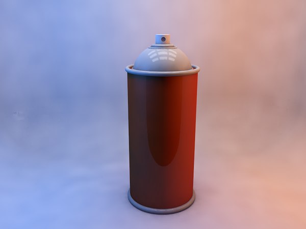 3d model spraycan lightroom