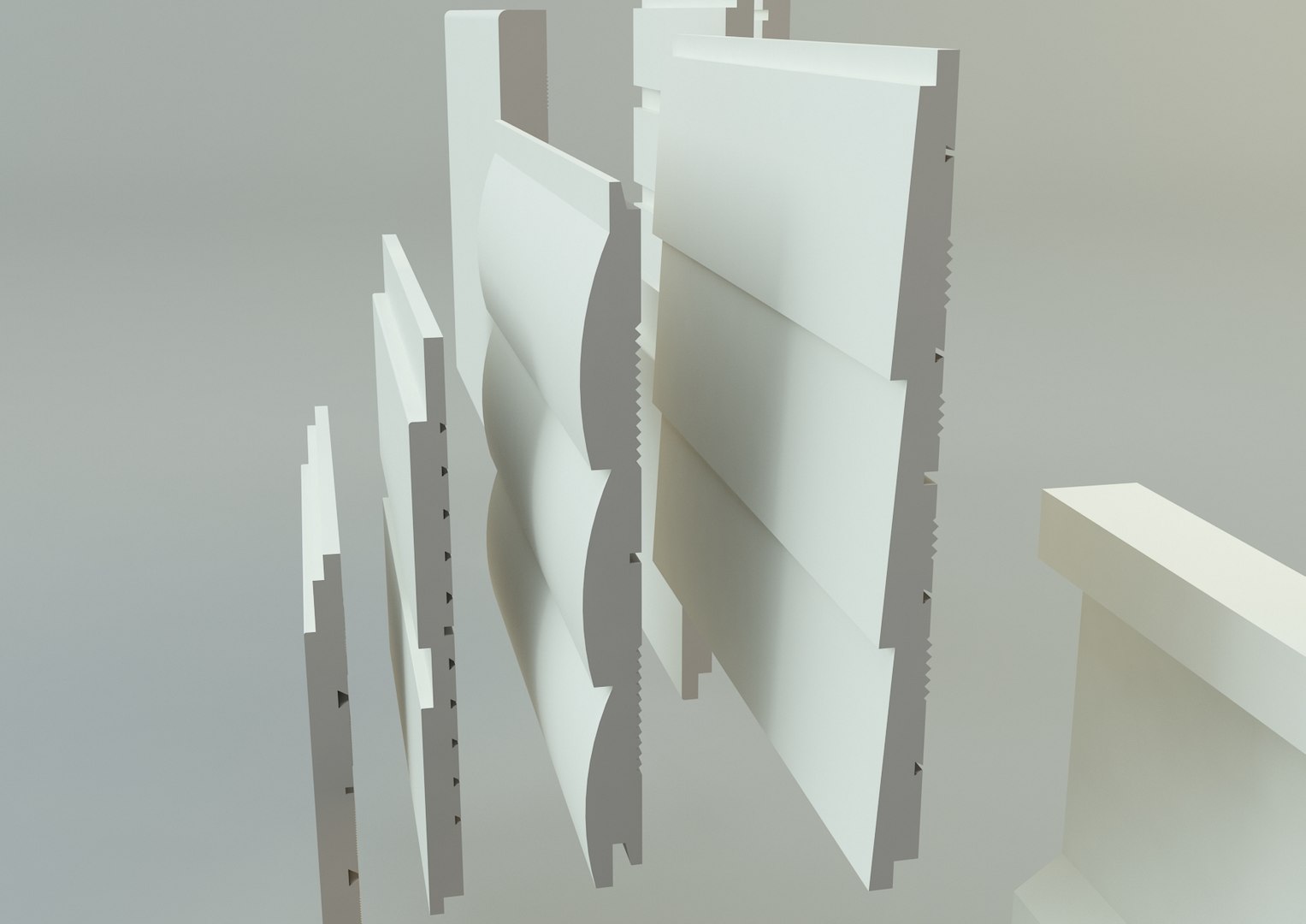 Building Cladding Models 3D Model - TurboSquid 1966133