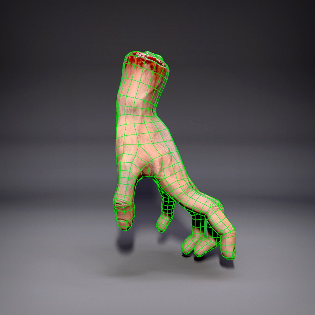 Severed Hand 3D Model - TurboSquid 1449246