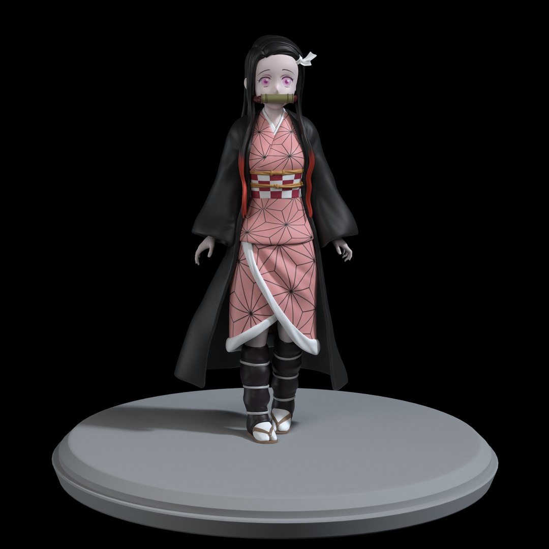 NEZUKO 3D Model - TurboSquid 2224797