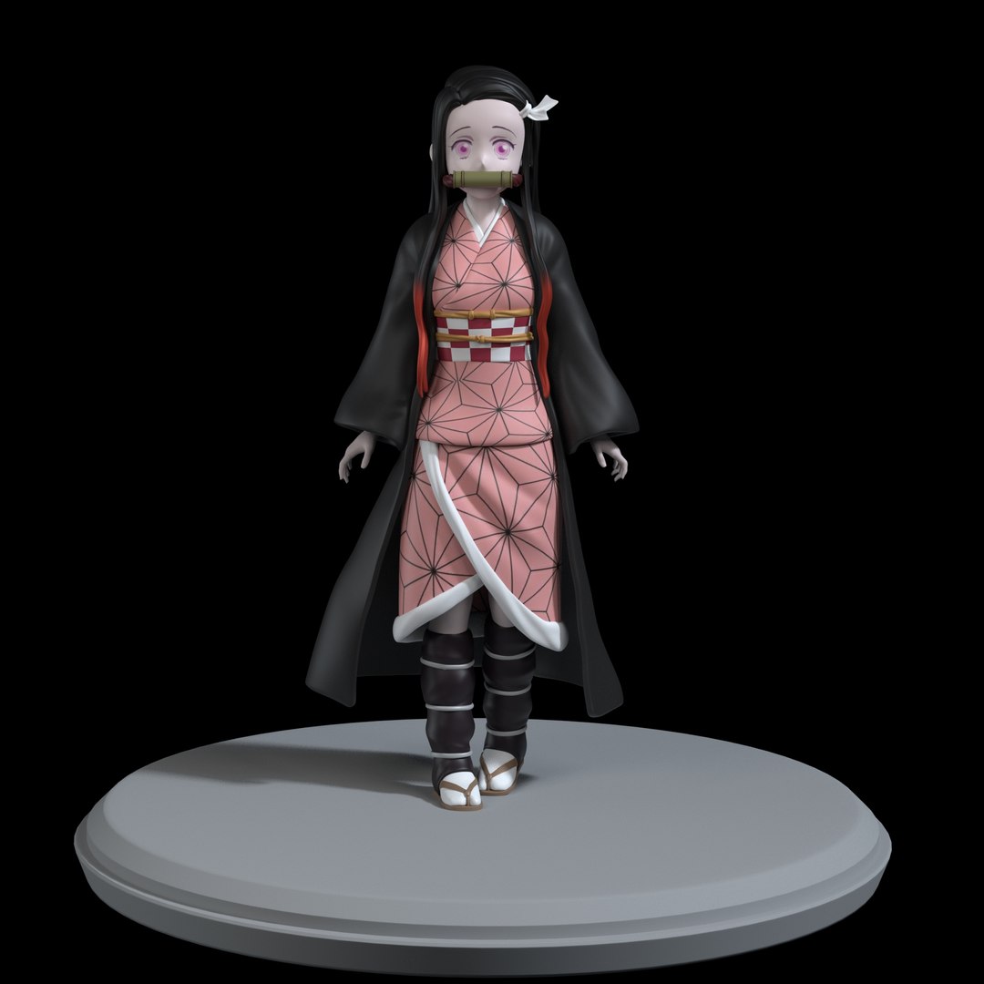 NEZUKO 3D Model - TurboSquid 2224797