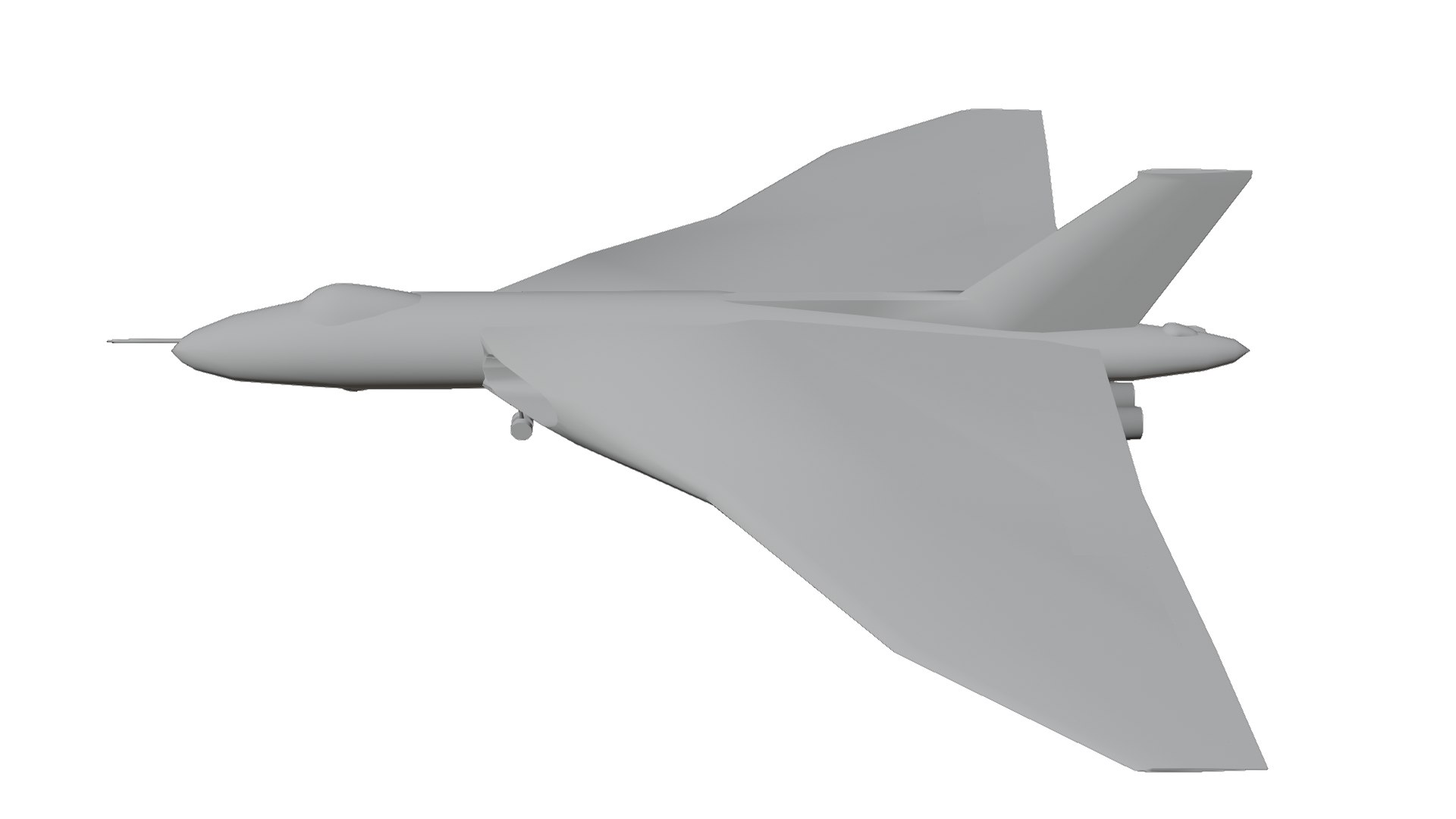 Avro Vulcan B2 Jet Bomber 3D Model - TurboSquid 2327084