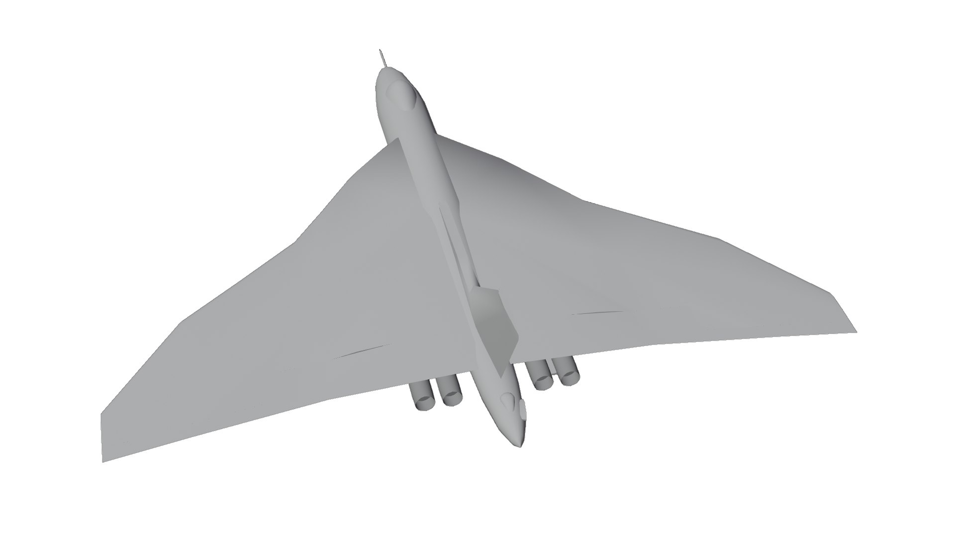 Avro Vulcan B2 Jet Bomber 3D Model - TurboSquid 2327084