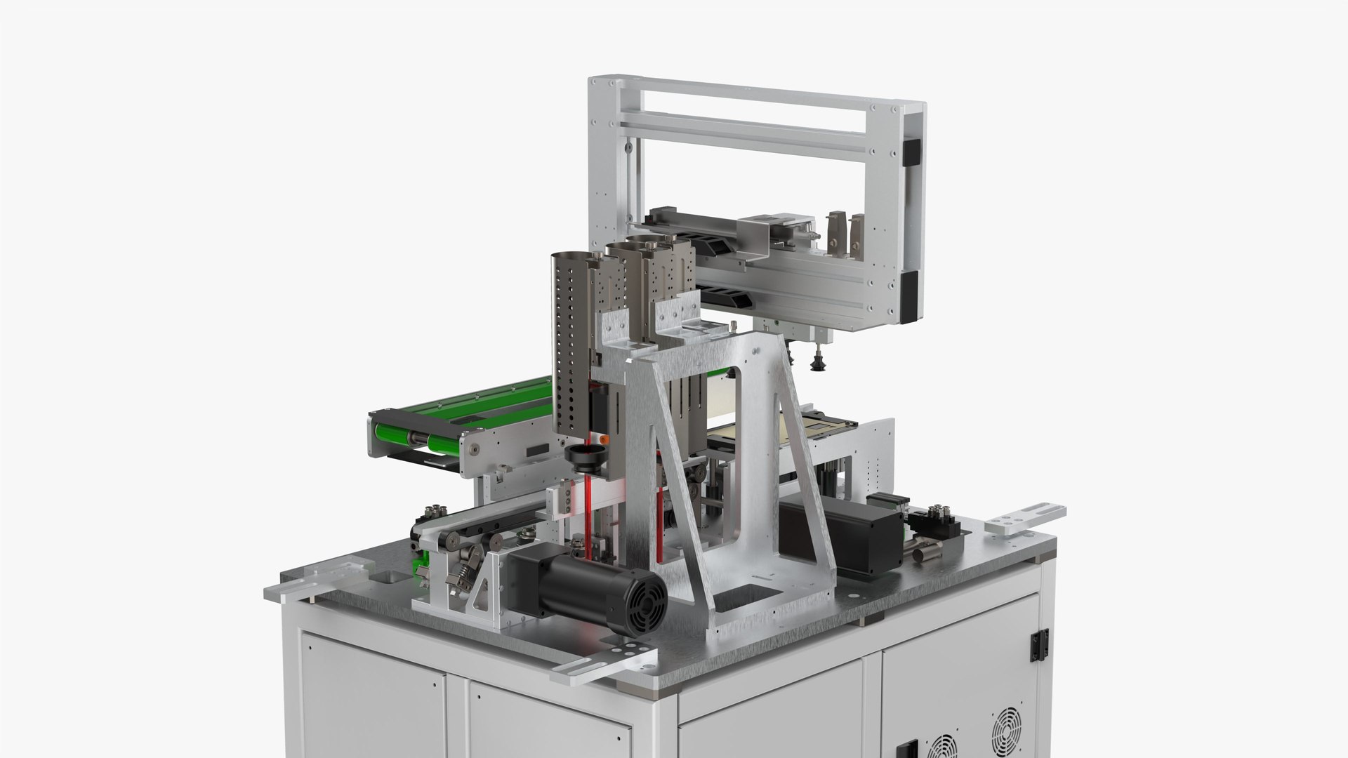 Automatic Mobile Phone Battery Welding Machine 3D Model - TurboSquid ...