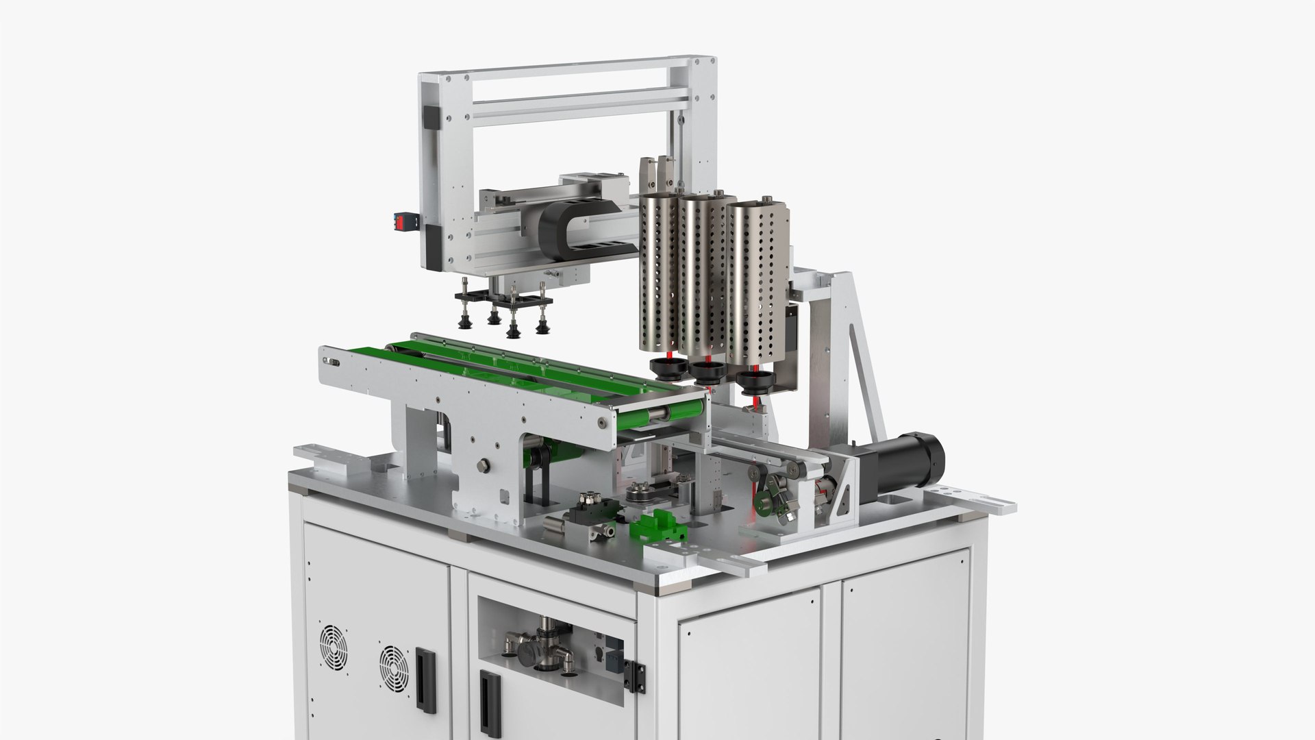 Automatic Mobile Phone Battery Welding Machine 3D Model - TurboSquid ...
