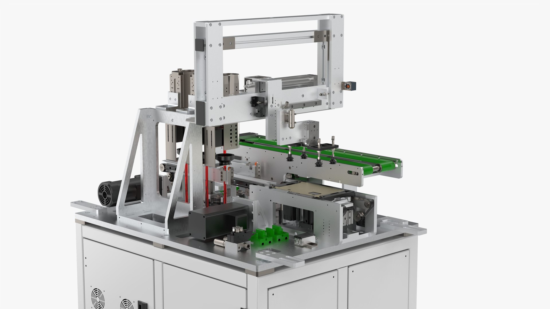 Automatic Mobile Phone Battery Welding Machine 3D Model - TurboSquid ...