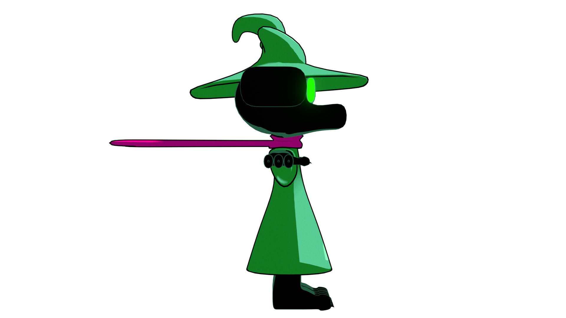 Free 3D Model Eldritch Ralsei Test - TurboSquid 2148653