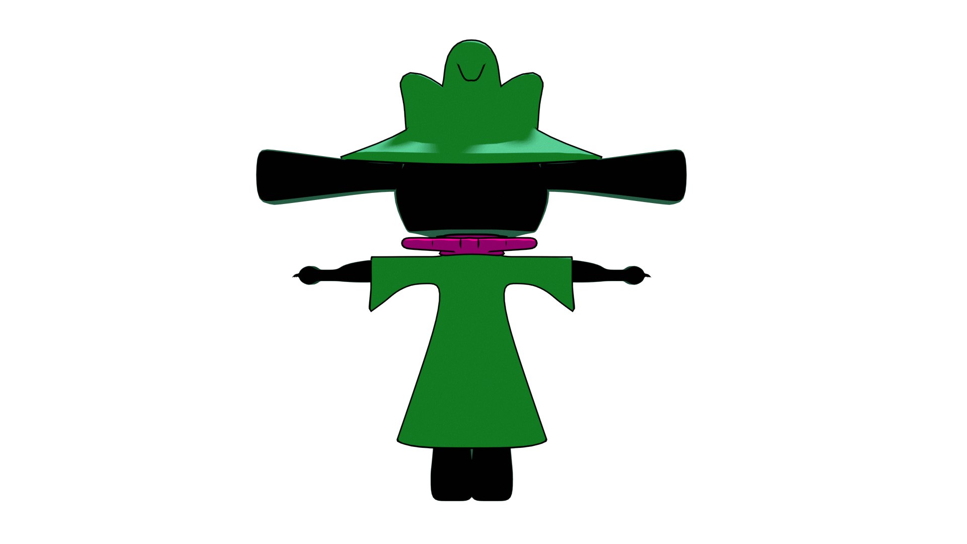 Free 3D Model Eldritch Ralsei Test - TurboSquid 2148653