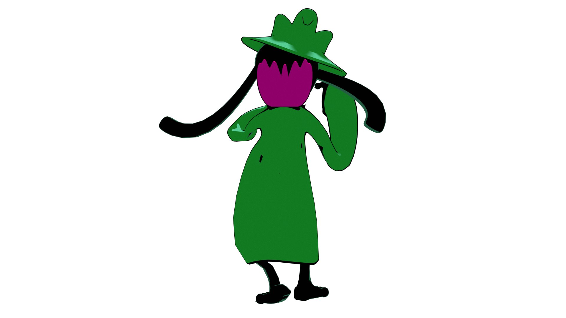 Free 3D Model Eldritch Ralsei Test - TurboSquid 2148653