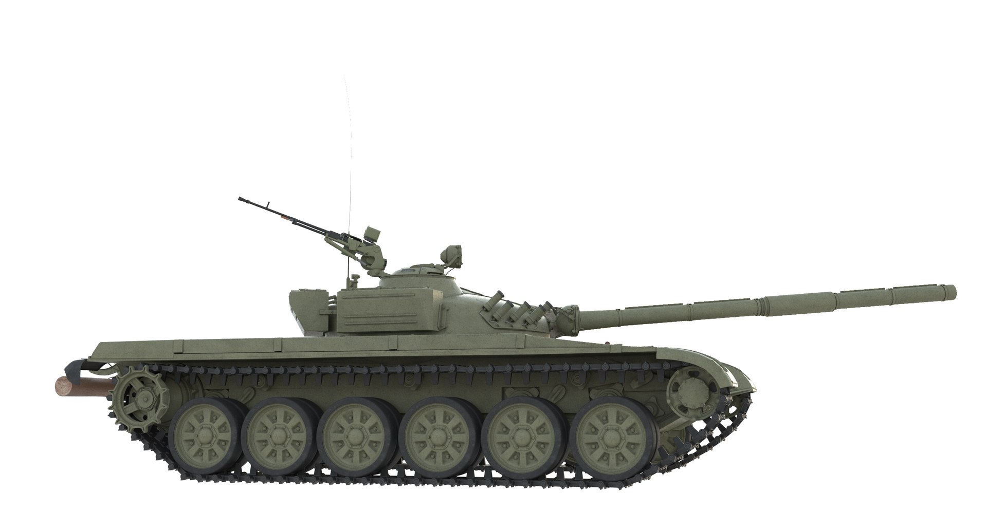 Soviet Army T-72A Main Battle Tank, 1980s