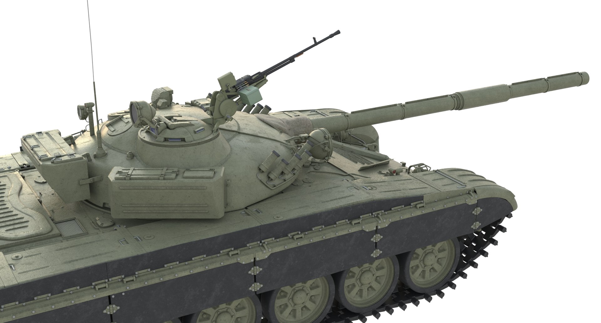 Main Battle Tank T-72A 3D model - TurboSquid 1907118