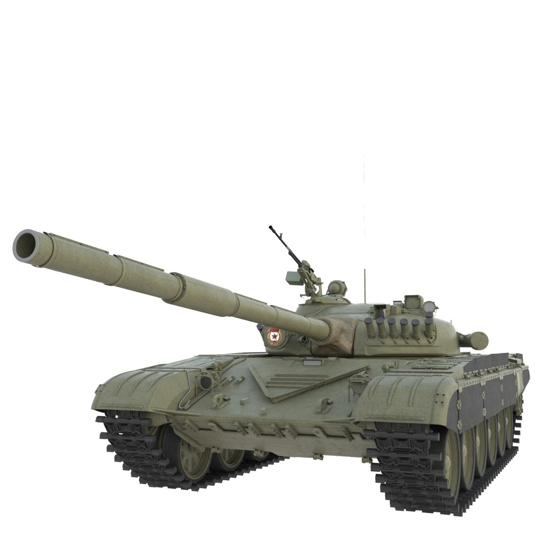 Main Battle Tank T-72A3D模型 - TurboSquid 1907118