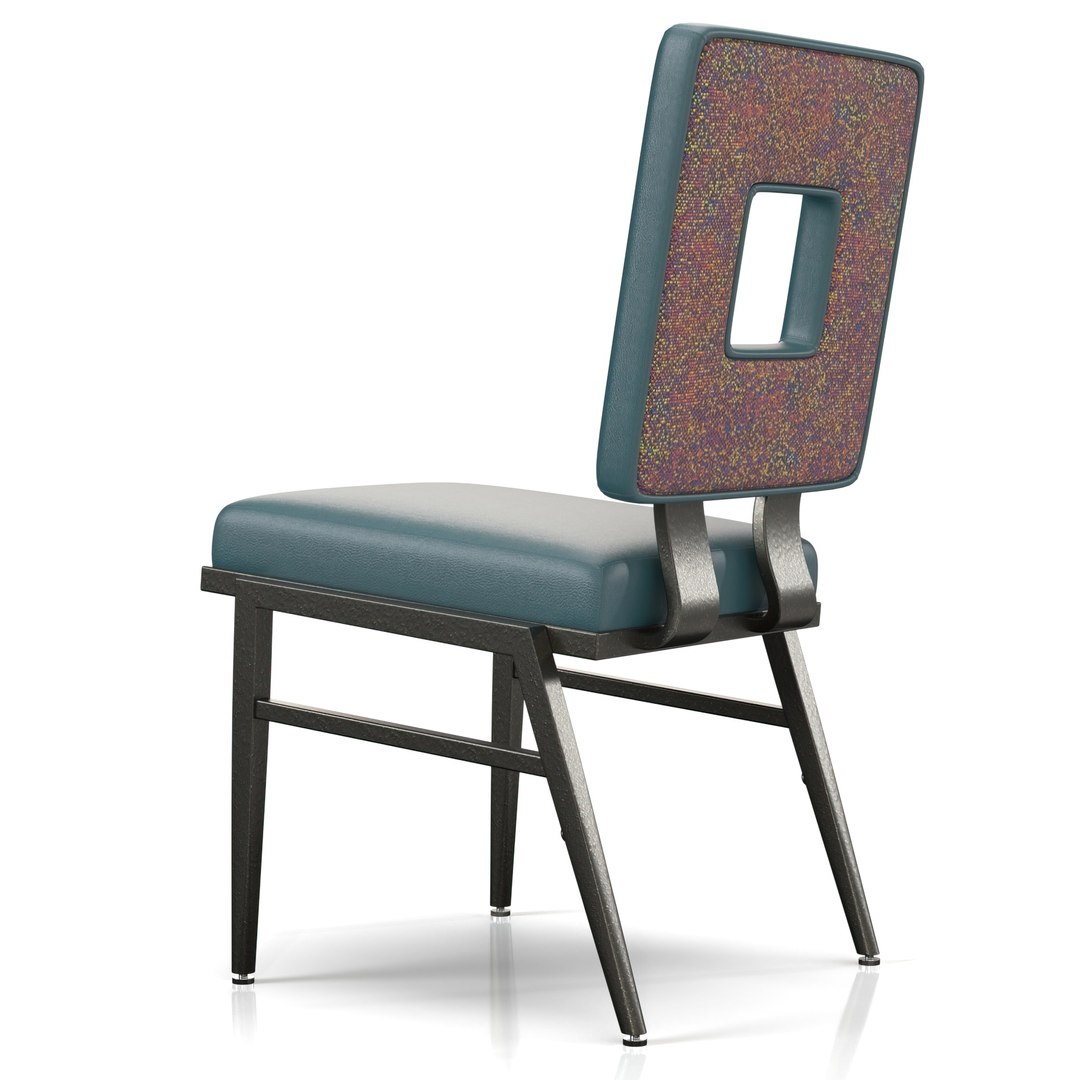 3D Model Kay Lang Stacking Chairs PBR - TurboSquid 2209370