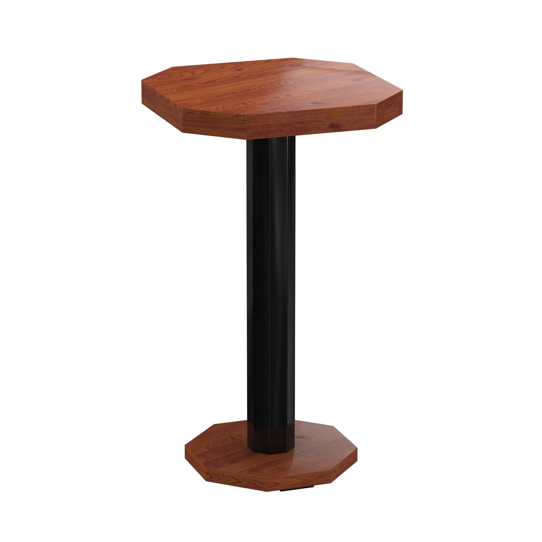 Tiny Art Deco Side Table 3D Model - TurboSquid 1997870