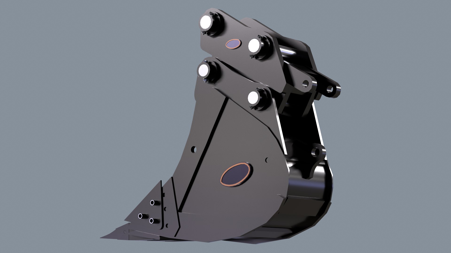 3D JCB Loader Bucket - TurboSquid 2299953
