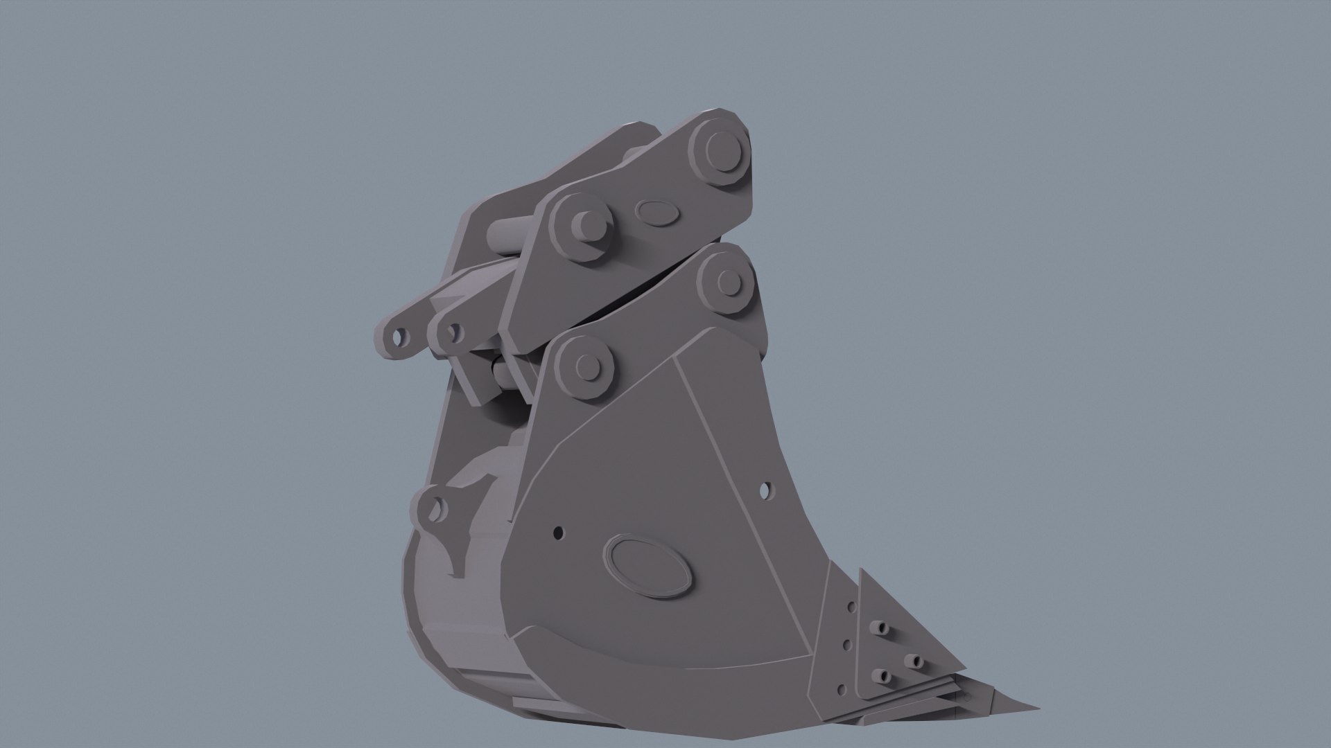 3D JCB Loader Bucket - TurboSquid 2299953