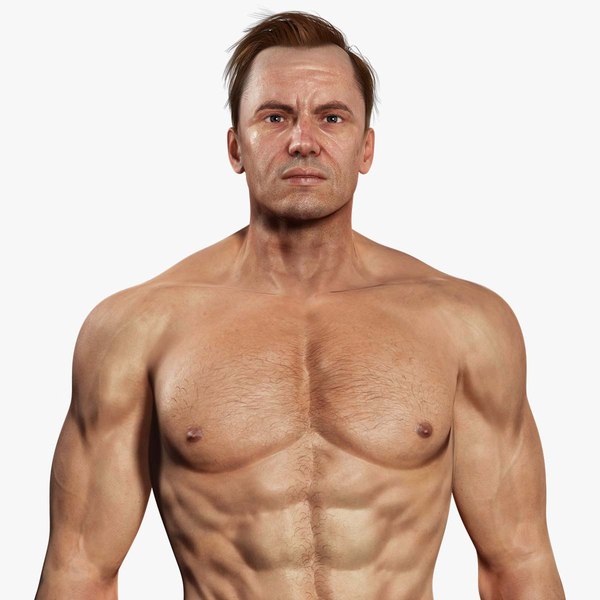 modelo 3d Realistic Athletic Man - TurboSquid 2077400