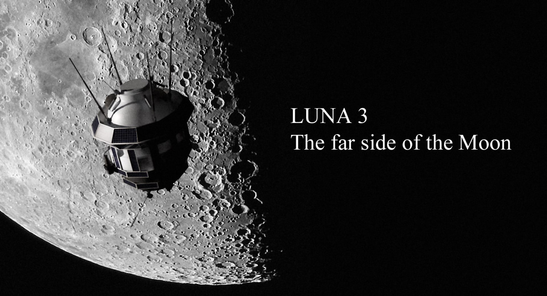 3d Luna 3 Spacecraft Model