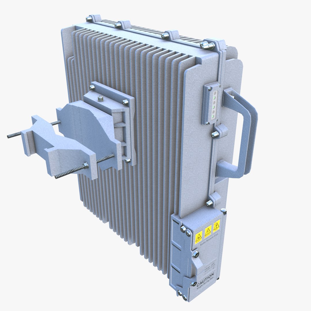 Radio module mobile station model - TurboSquid 1469405
