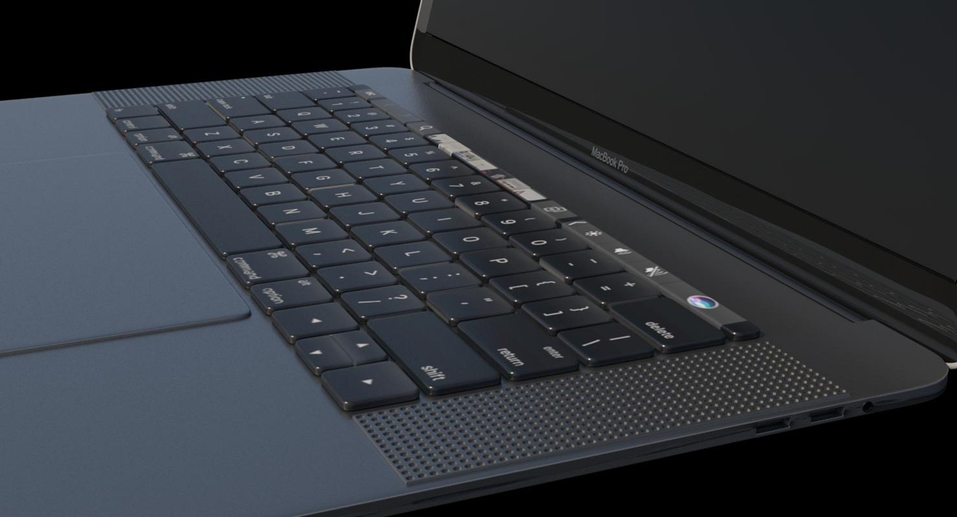 3D Cartoon Apple Macbook Pro Model - TurboSquid 1398621