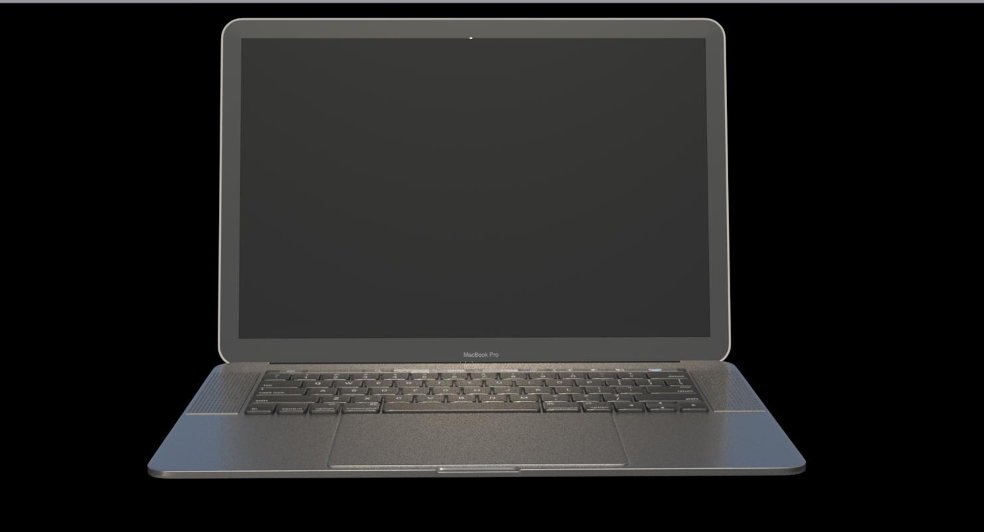 3D Cartoon Apple Macbook Pro Model - TurboSquid 1398621