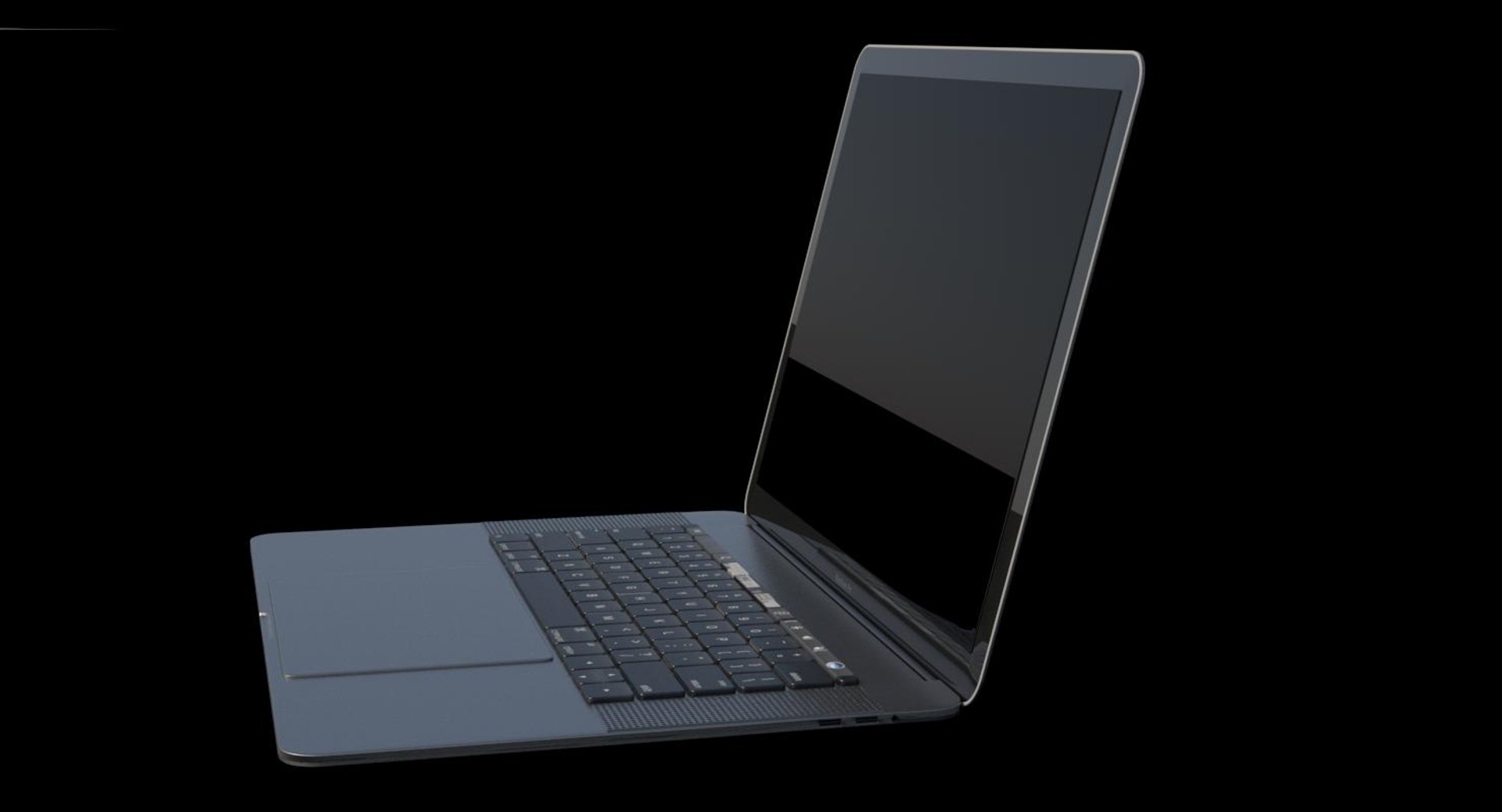 3D Cartoon Apple Macbook Pro Model - TurboSquid 1398621