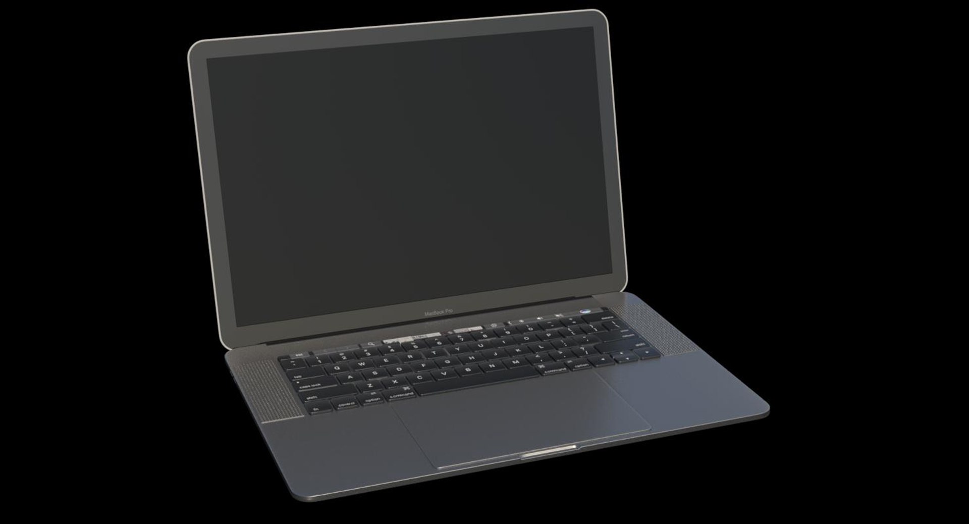 3D Cartoon Apple Macbook Pro Model - TurboSquid 1398621