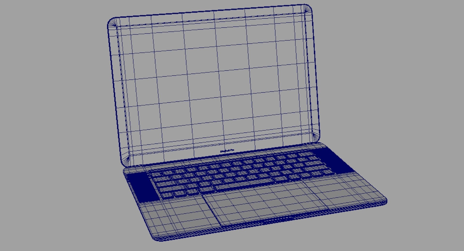 3D Cartoon Apple Macbook Pro Model - TurboSquid 1398621