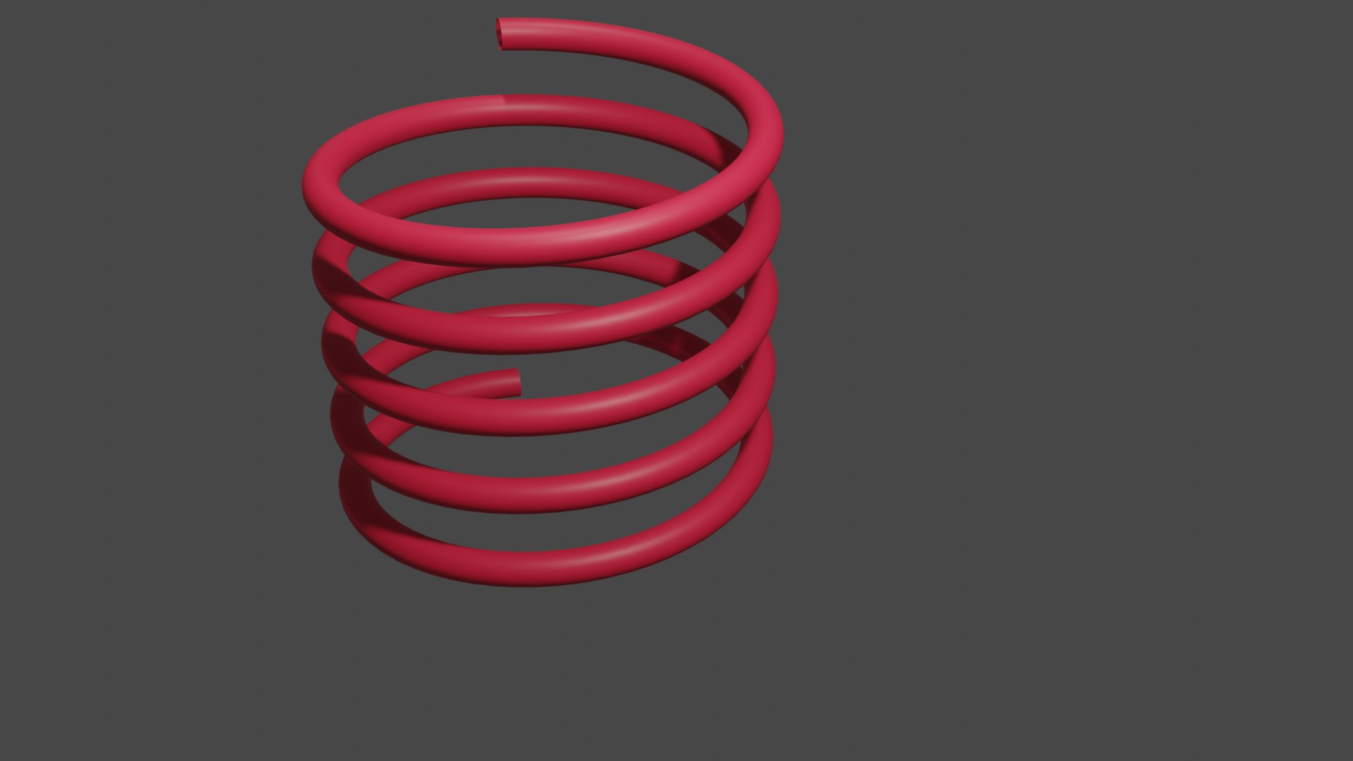 3D Model Simple Spring - TurboSquid 2033210