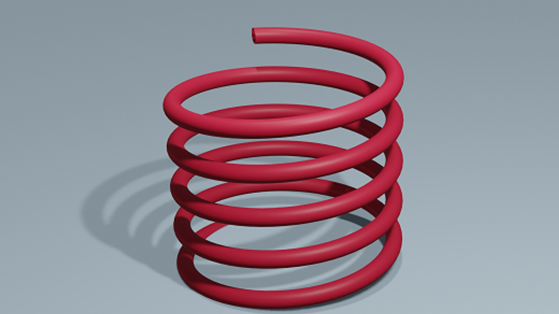 3D Model Simple Spring - TurboSquid 2033210
