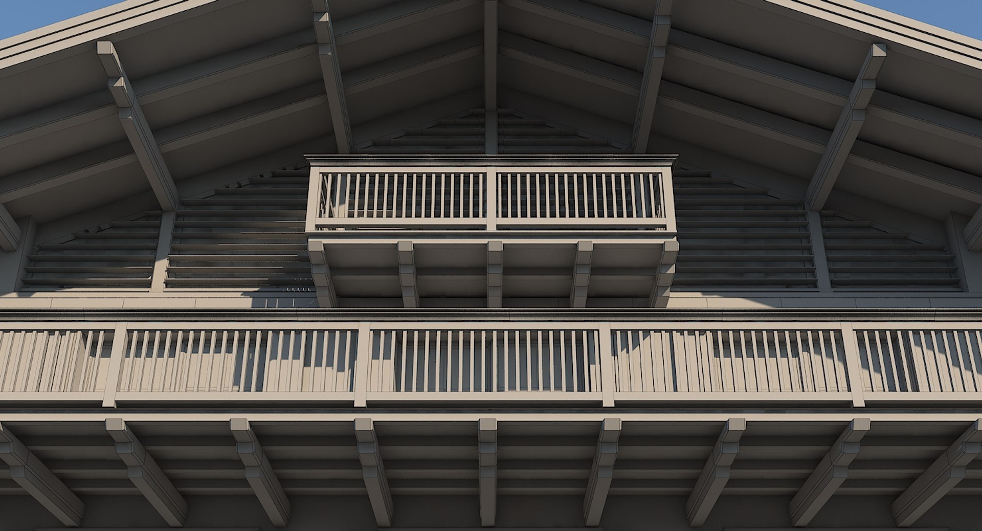 3ds Max Tyrolean House