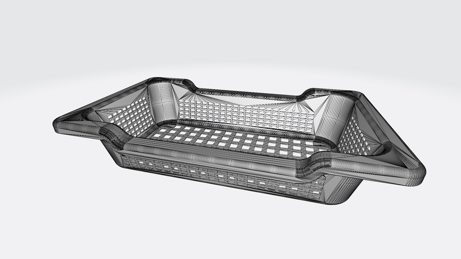 3D Model Paper Tray Basket - TurboSquid 2285931