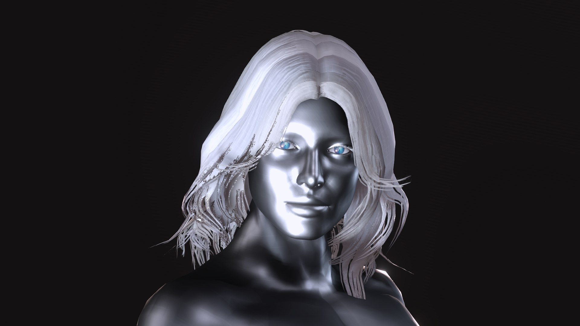 Female Silver Surfer Juno 3D Model - TurboSquid 2349102