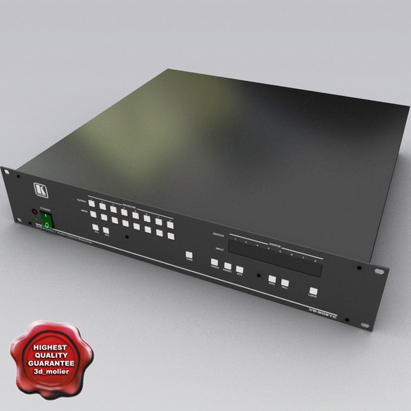 video matrix switcher kramer 3d model