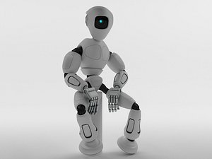 robot bot 3d model
