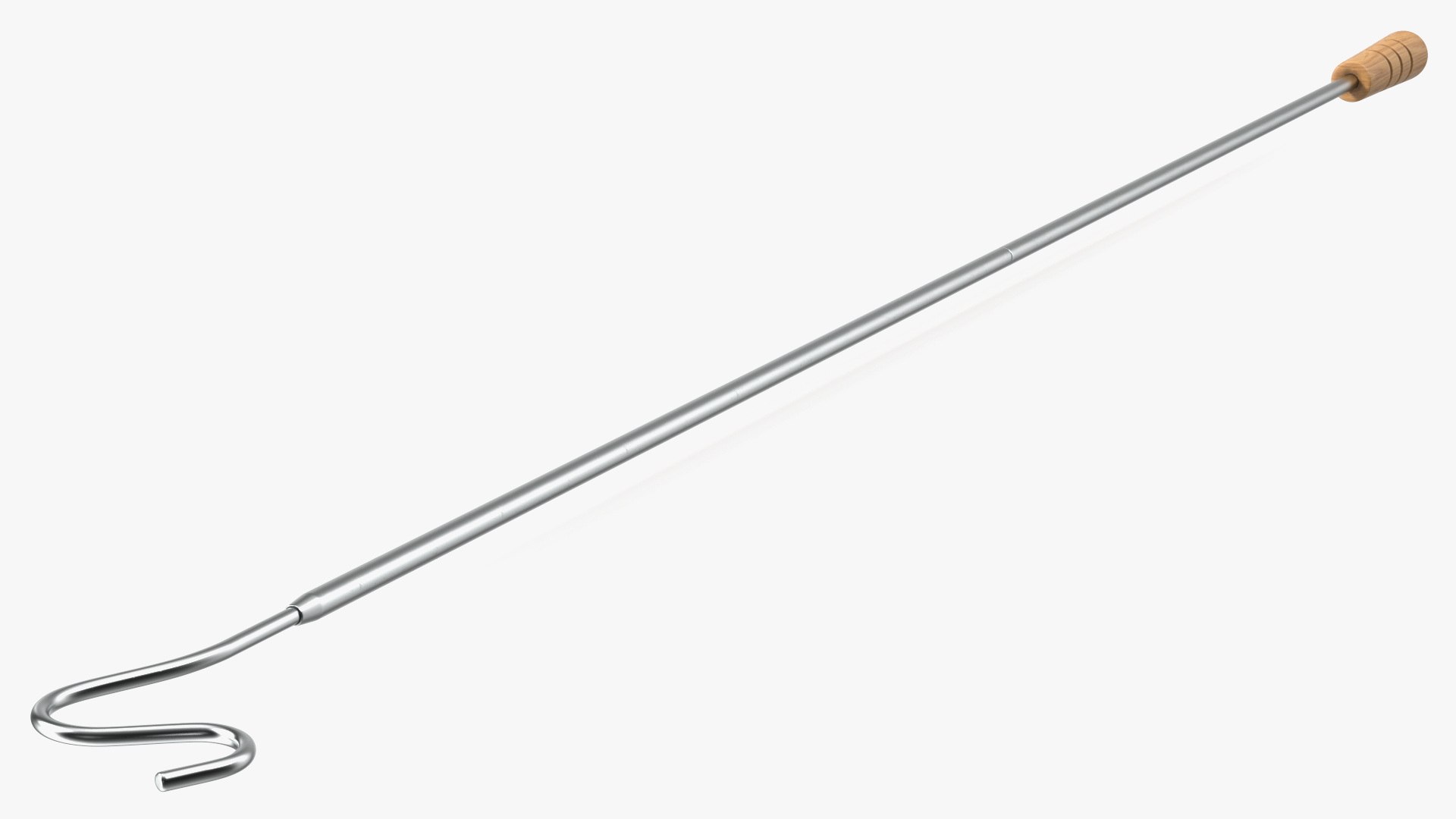 3D Hanger Retriever Pole with Wooden Handle - TurboSquid 2076145