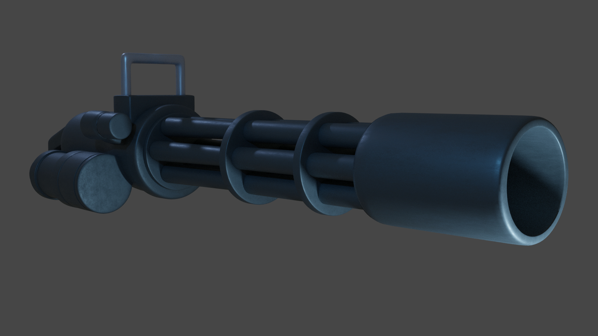 Minigun 3D model - TurboSquid 1788708