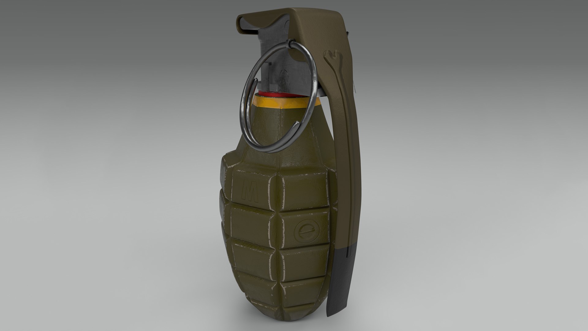 Hand Grenade 3D Model - TurboSquid 2063171