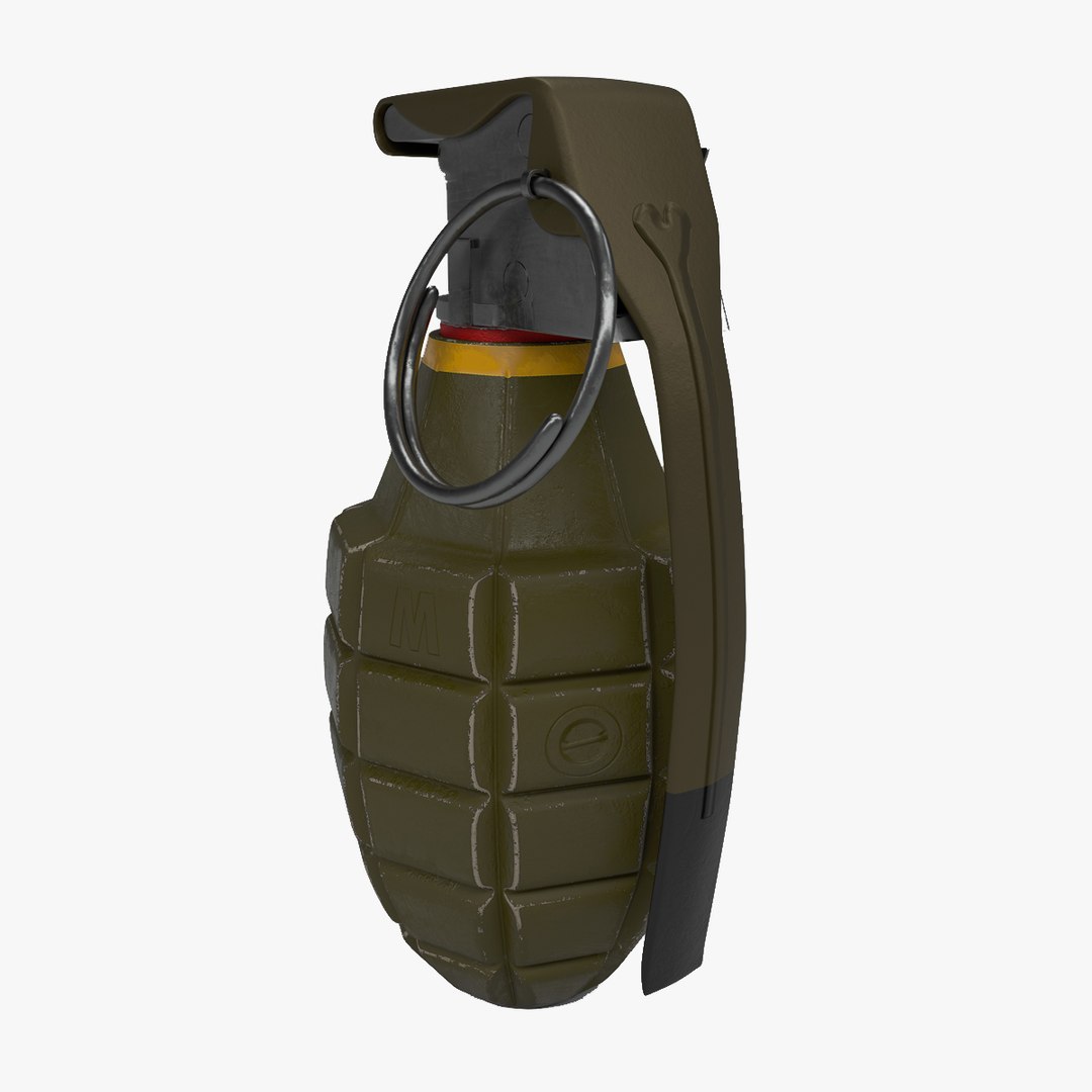 Hand Grenade 3D model - TurboSquid 2063171