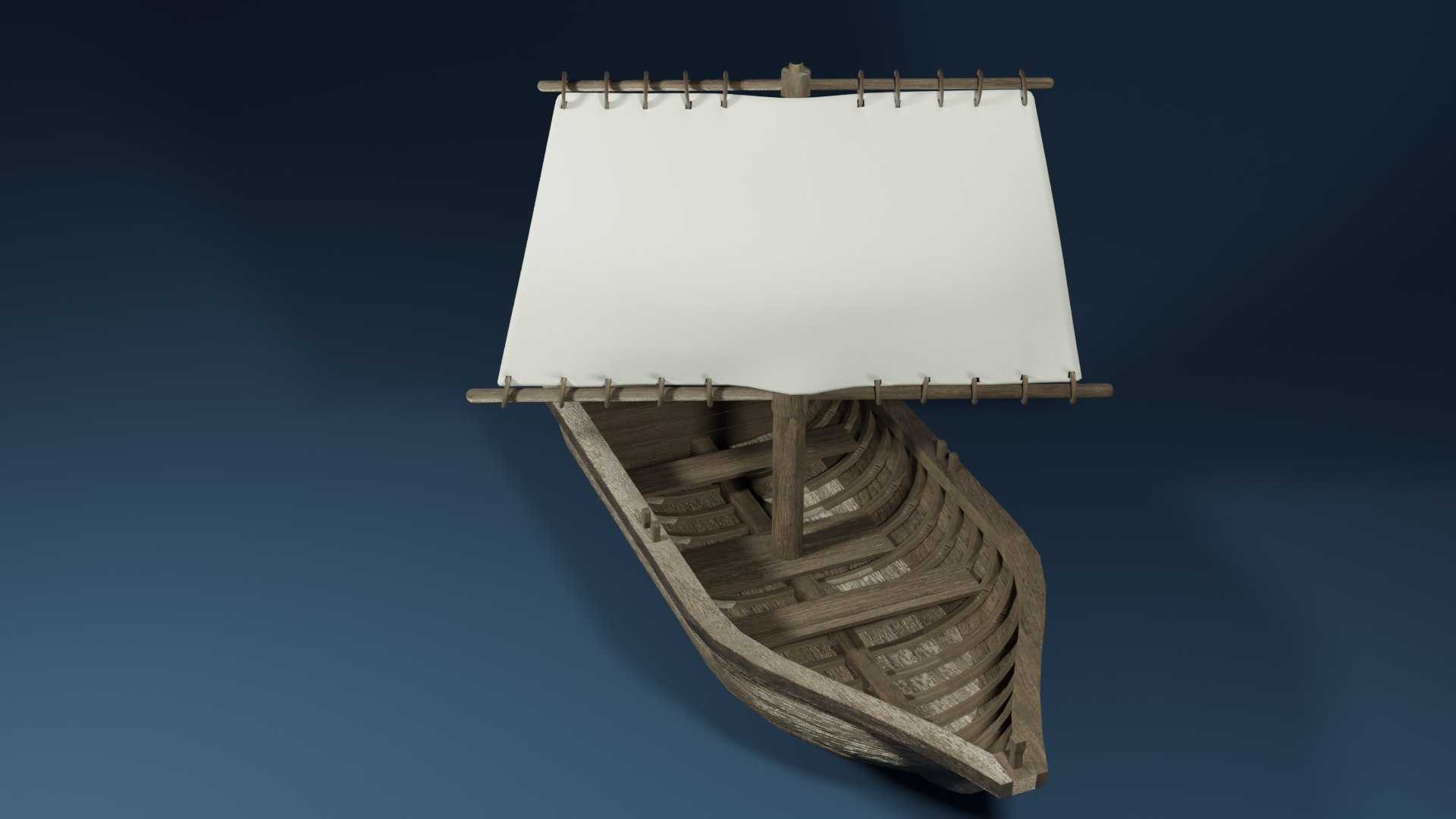 Sailboat With A Rectangle Mast 3D - TurboSquid 1832196