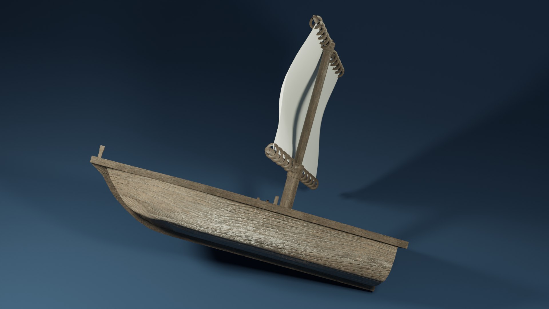 Sailboat With A Rectangle Mast 3D - TurboSquid 1832196
