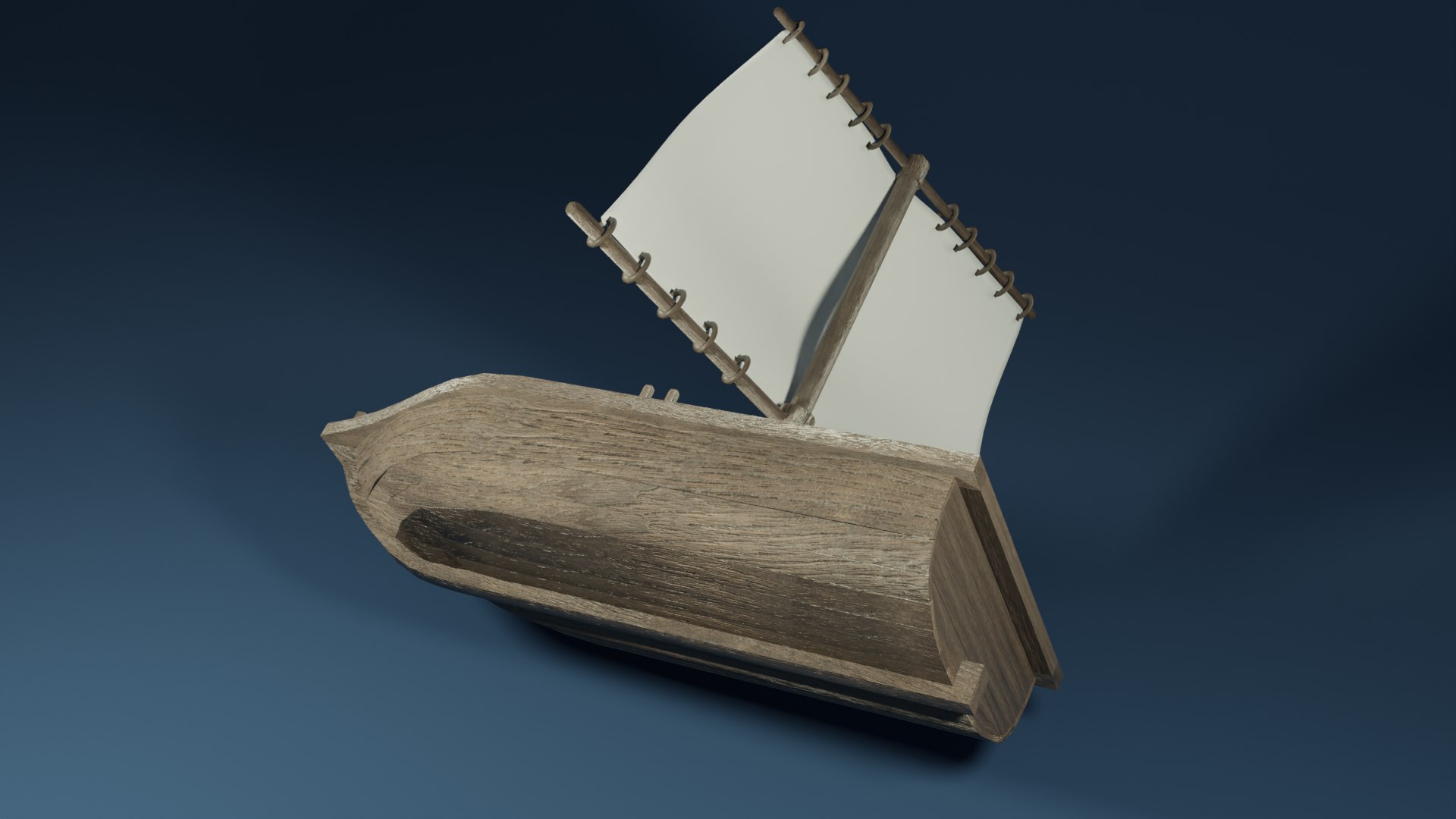 Sailboat With A Rectangle Mast 3D - TurboSquid 1832196