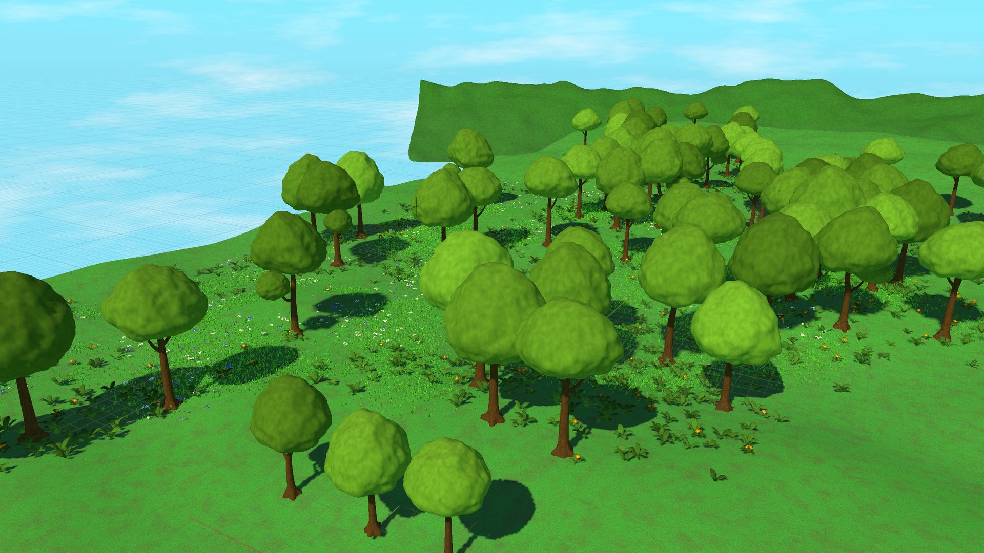Stylized Animated Forest Meadow - Blender 3D - TurboSquid 2215610