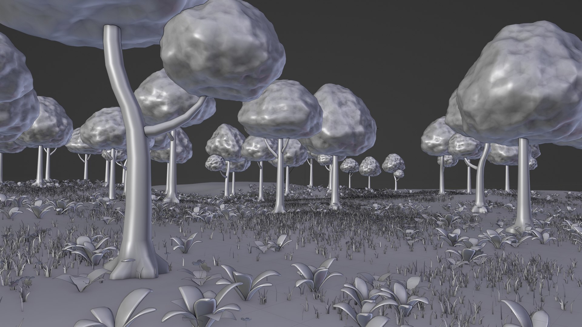 Stylized Animated Forest Meadow - Blender 3D - TurboSquid 2215610
